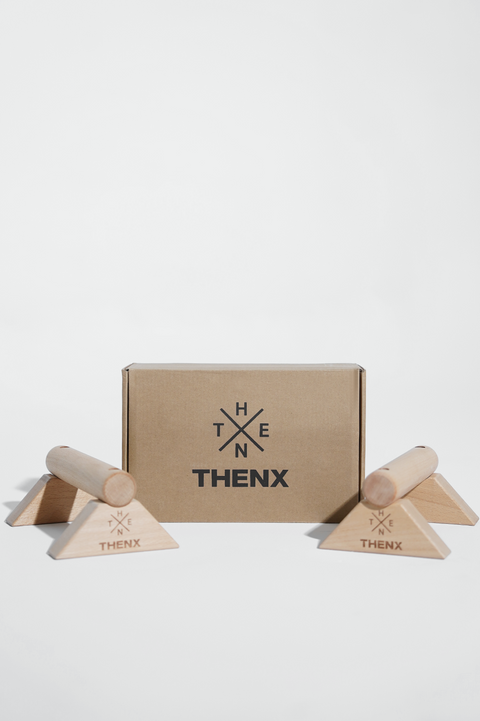 THENX Small Wooden Parallettes - Calisthenics & Strength Training